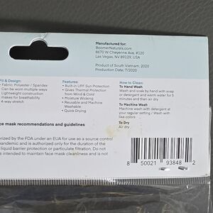 Boomer | Accessories | Boomer Naturals Unisex Fish Scale Neck Face ...